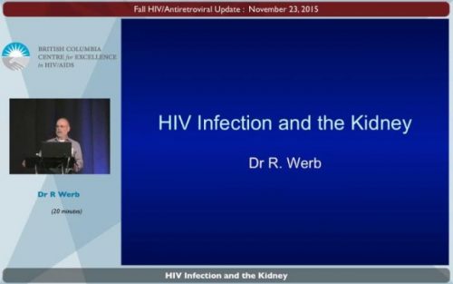 HIV Infection and the Kidney – BC-CfE Clinical Education & Training